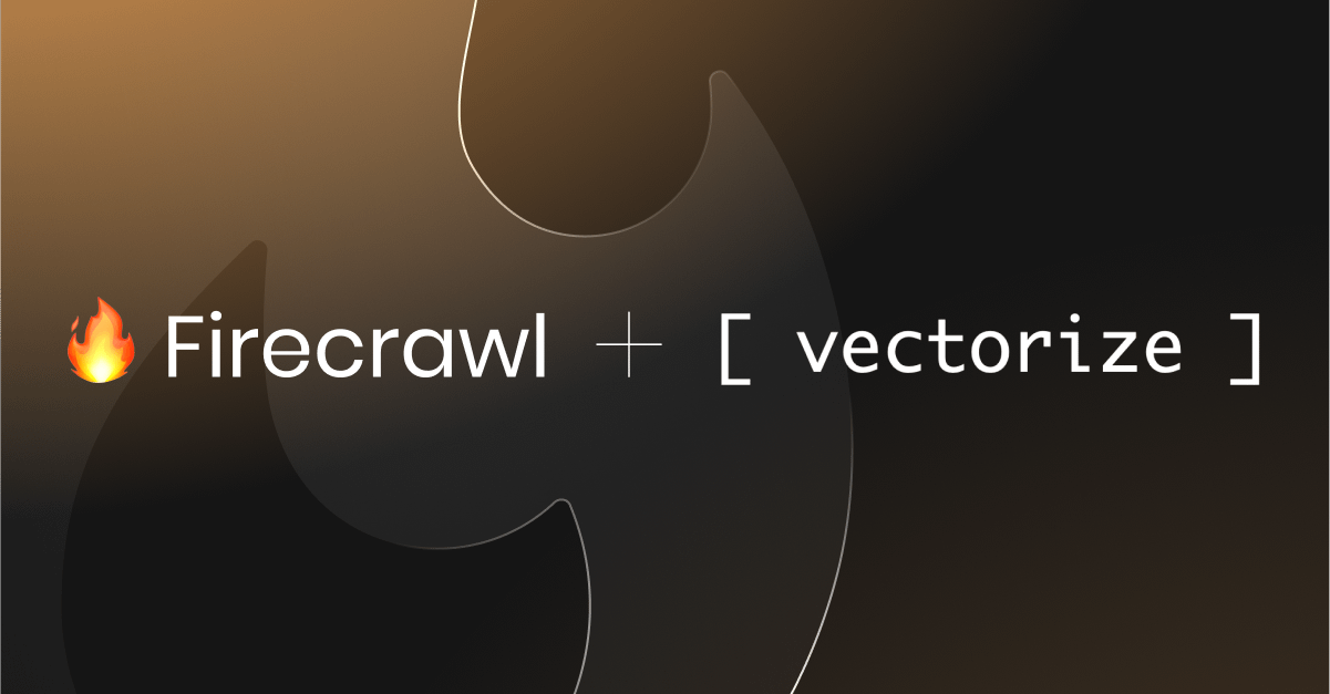 Vectorize and Firecrawl: Real-Time Data Integration for Smarter RAG Pipelines – Vectorize