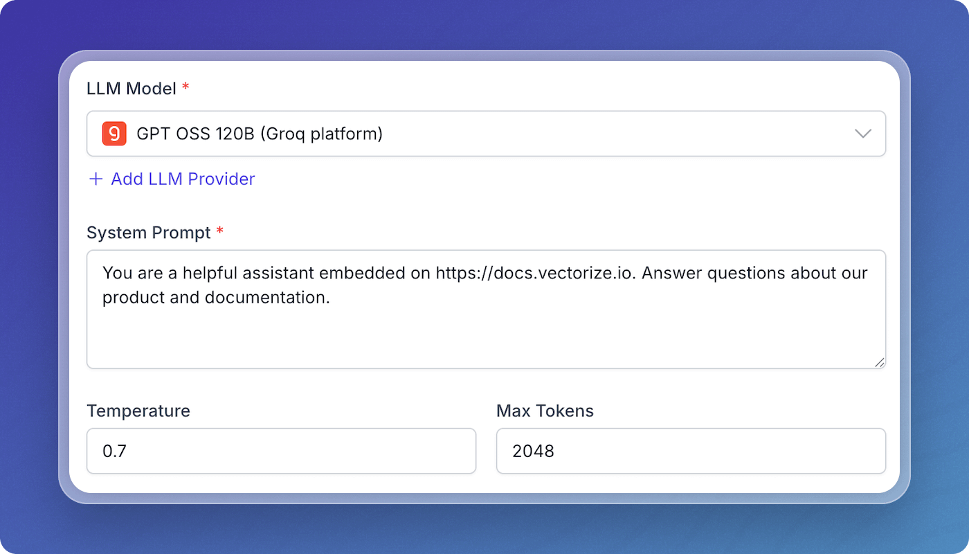 The Vectorize Docs Just Got Conversational