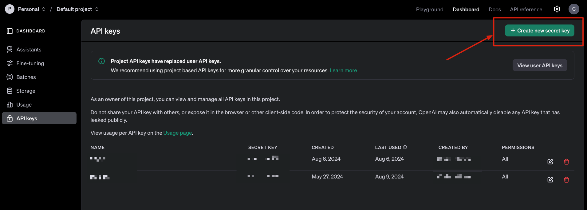 How to Get an OpenAI API Key – Vectorize